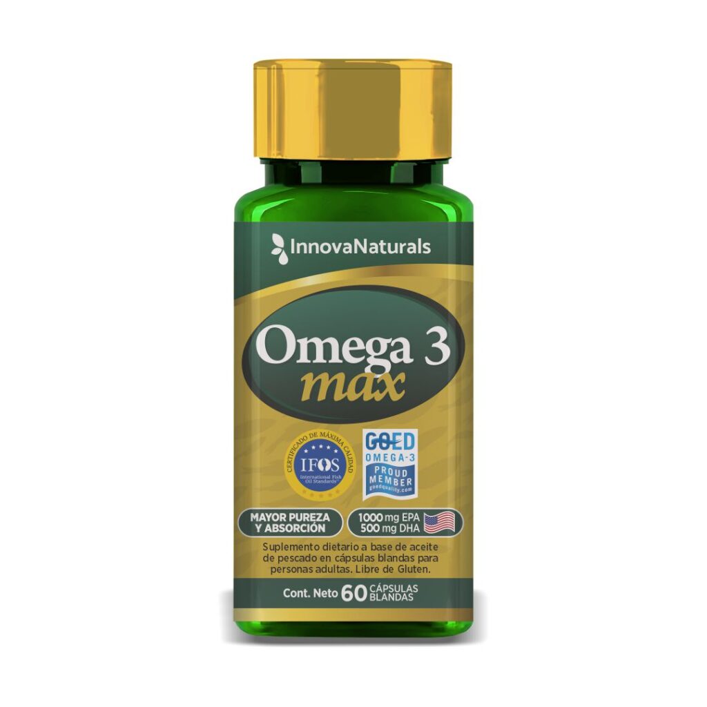 Omega 3 MAX 1000EPA/500DHA. - InnovaNaturals
