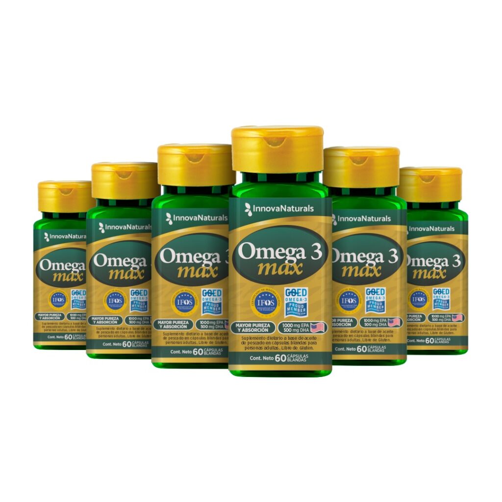 Pack x 6-Omega 3 MAX - InnovaNaturals