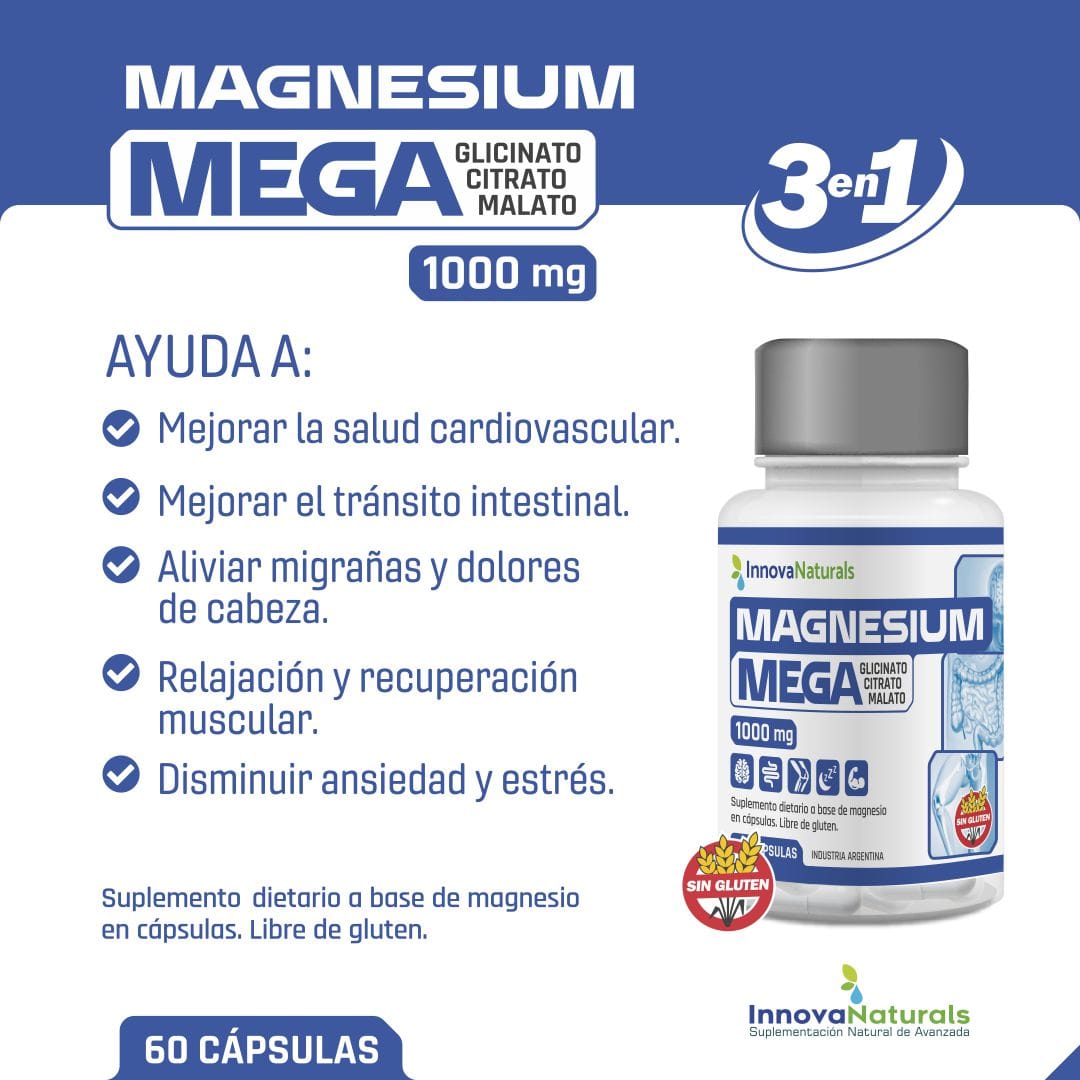 Magnesium "MEGA" - InnovaNaturals