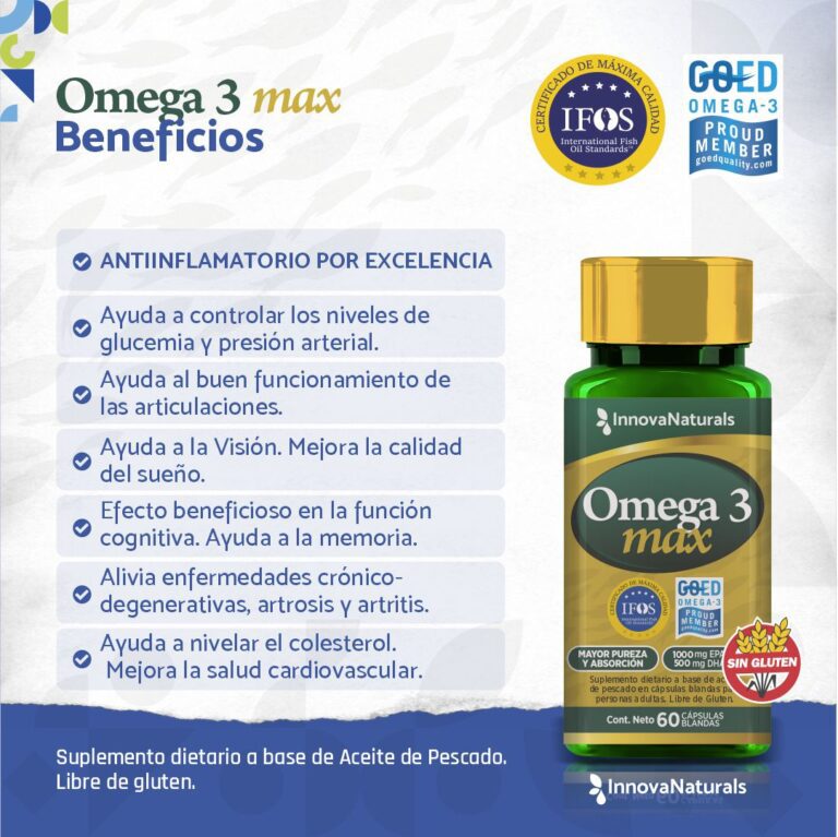 COMBO 6 - REFUERZO (Multivitamínico + Omega Max + Glicinato ...