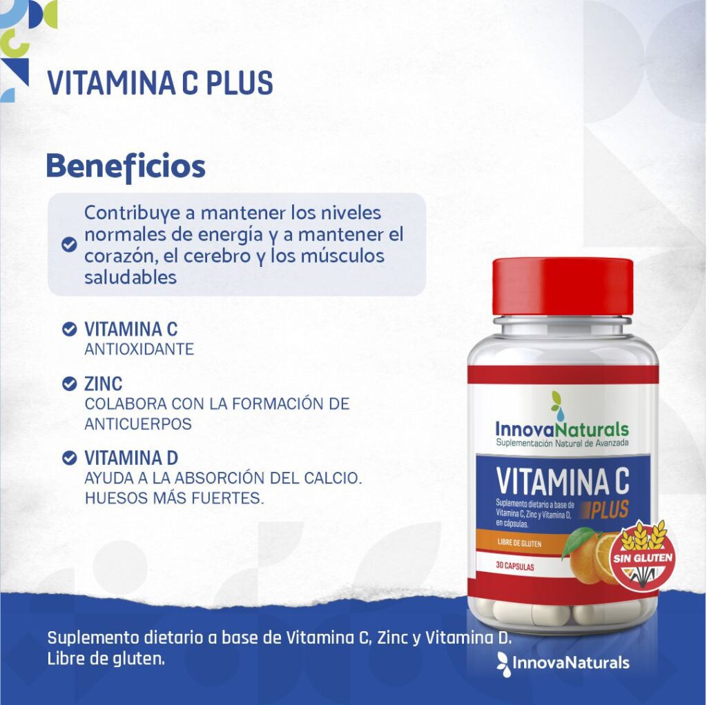 COMBO 2 - PLUS (Vit C Plus + Omega Max + Glicinato) - InnovaNaturals